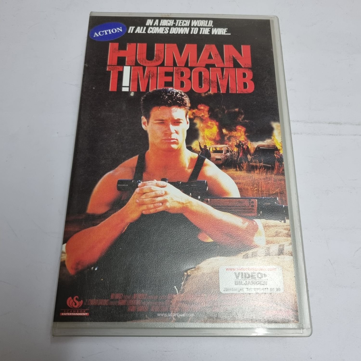 Human timebomb VHS film hyr | Köp från Askers_grums på Tradera (651248429)
