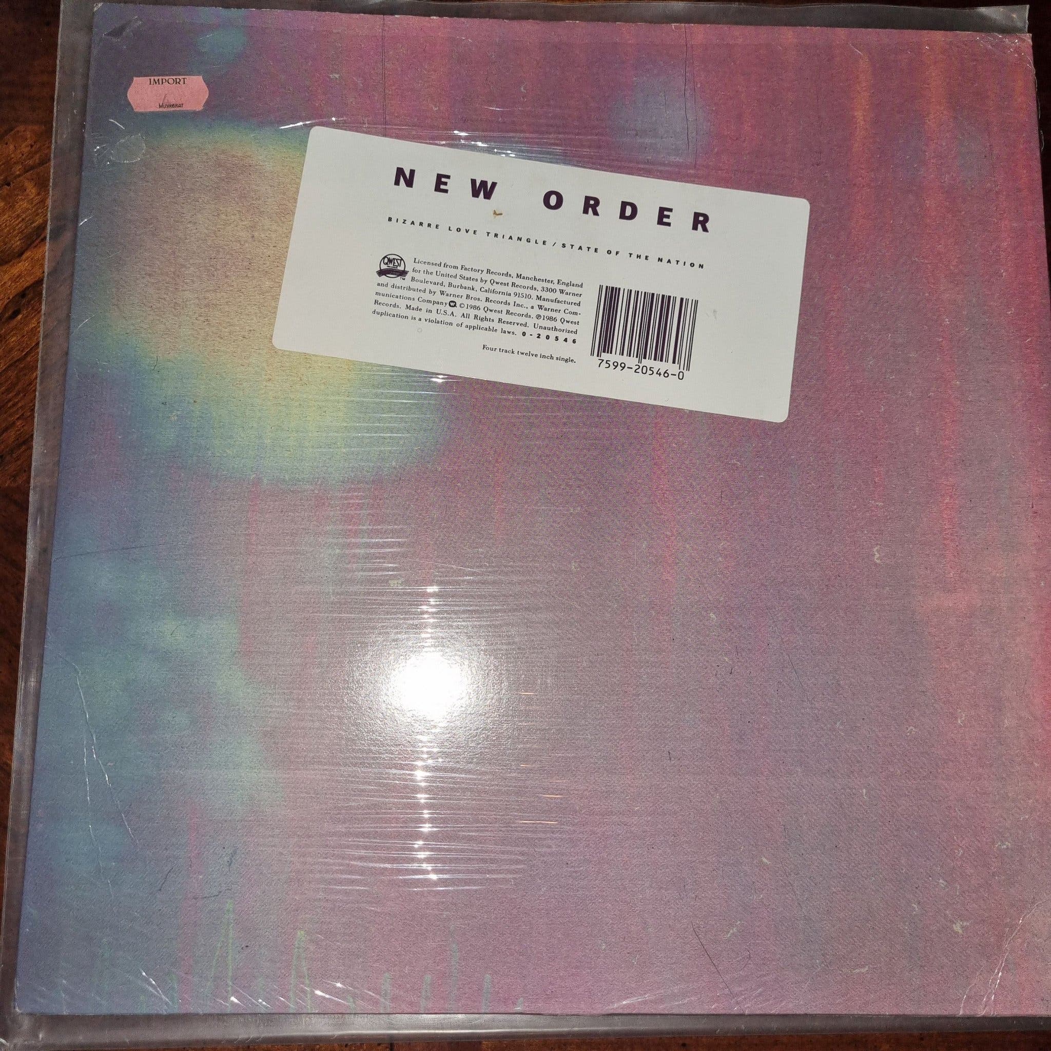 New Order - Bizarre Love Triangle / State Of Th.. | Köp på Tradera ...