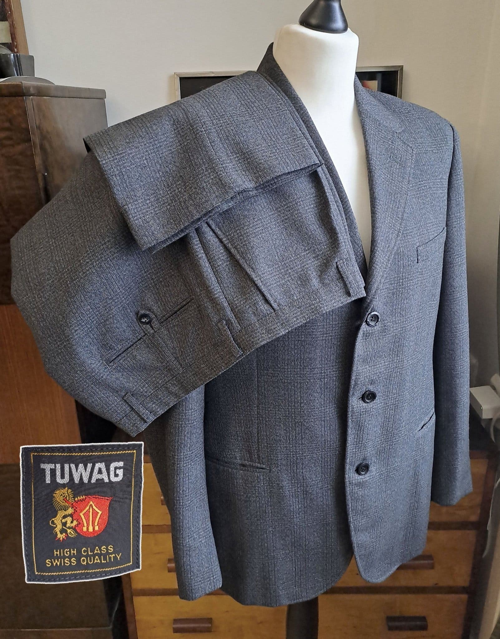 Se produkter som liknar VINTAGE 60-TAL Kostym plaid t.. på Tradera ...