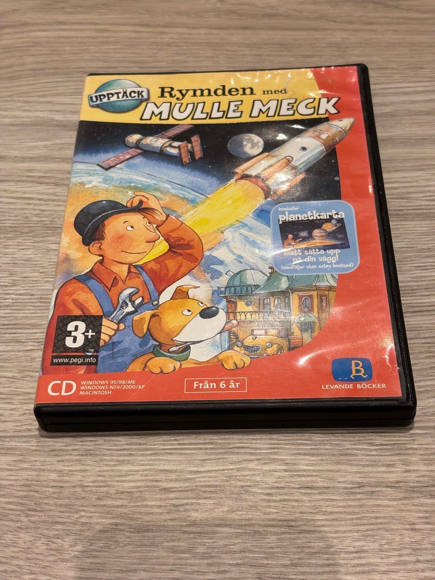 Upptäck Rymden med Multe Meck - PC CD-ROM | Köp på Tradera (711663568)