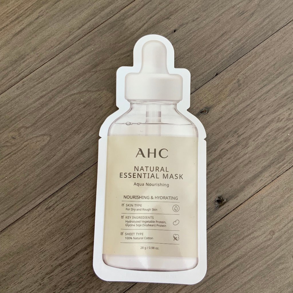 Se produkter som liknar AHC Natural Essential Mask på Tradera (633832205)