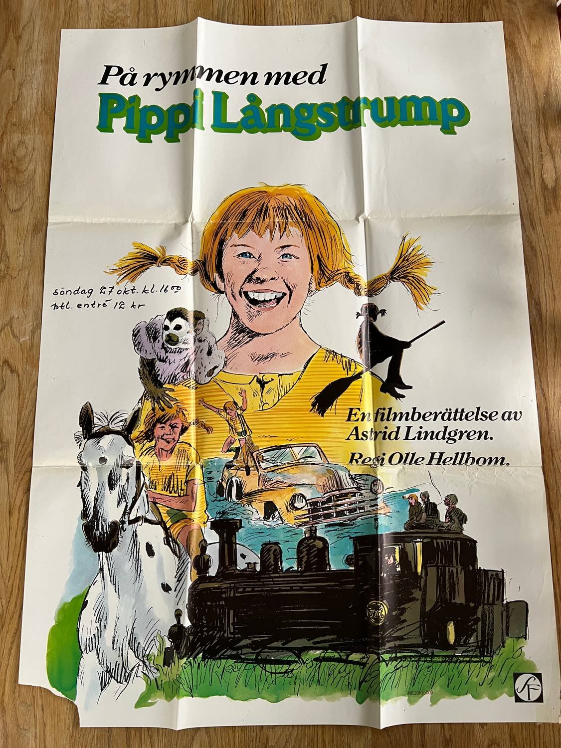 Se produkter som liknar På rymmen med Pippi Långstrum.. på Tradera ...
