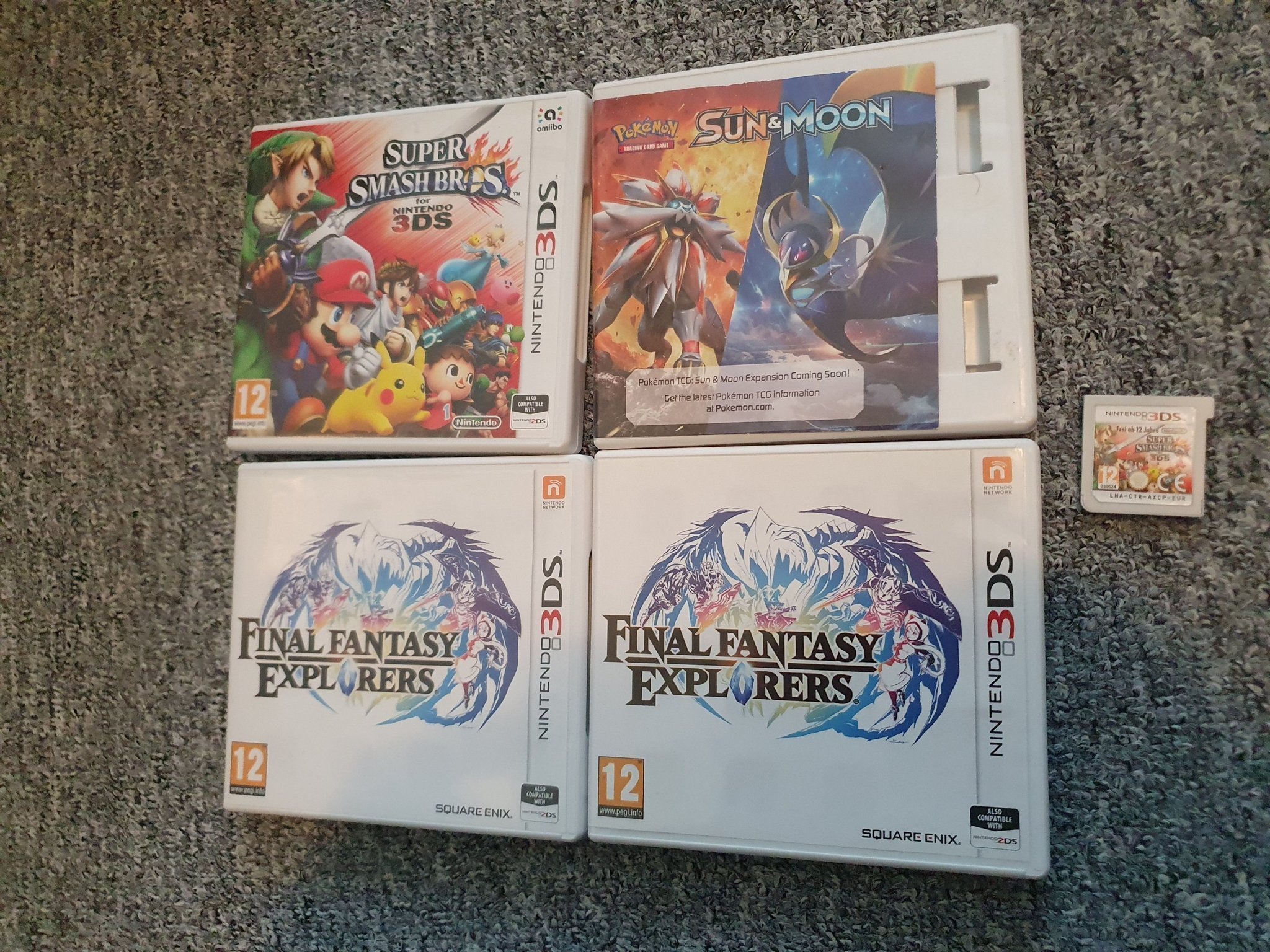 Nintendo 3ds spel 5 stycken Super Smash Bros po.. | Köp på Tradera ...