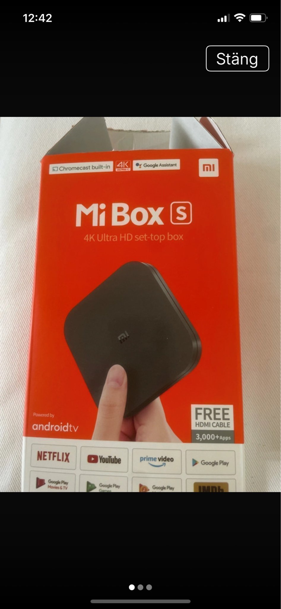 Mi Box S 4K Ultra HD set-top box | Köp på Tradera (709384586)