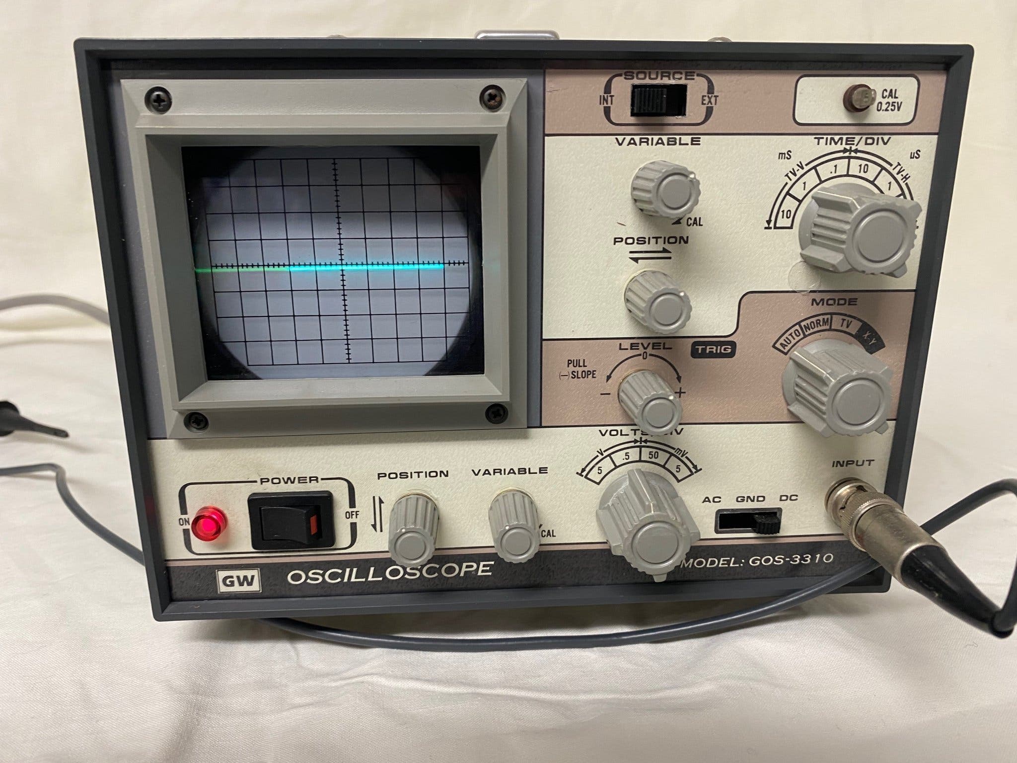 Se produkter som liknar GW Oscilloscope GOS-3310 på Tradera (670302118)