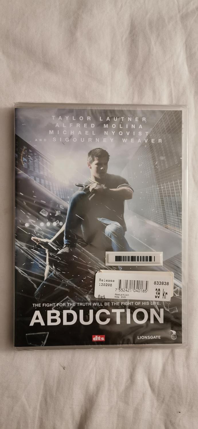 DVD-film: Abduction (Taylor Lautner) (NY, INPLA.. | Köp på Tradera ...