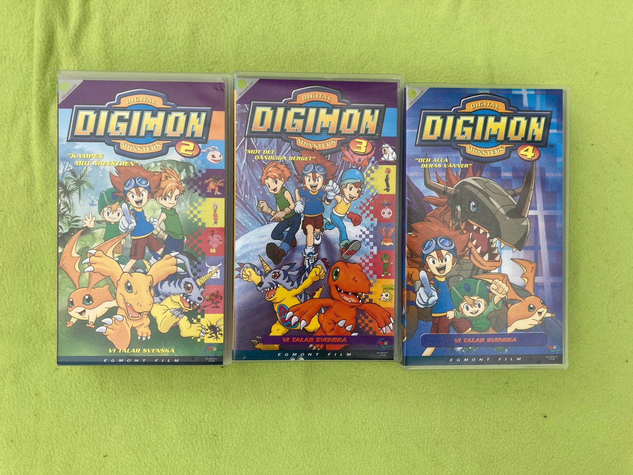3 x Digimon / vhs. | Köp på Tradera (546633587)