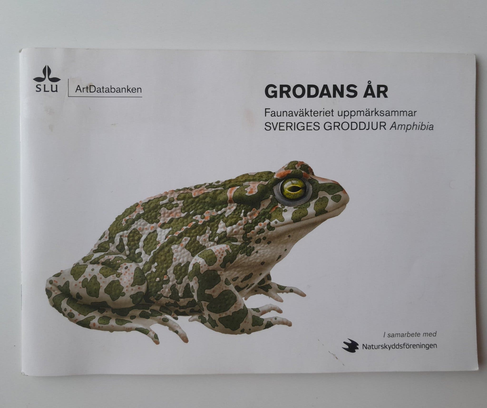 Grodans År - Fauna väkteriet uppmärksammar SVER.. | Köp på Tradera ...