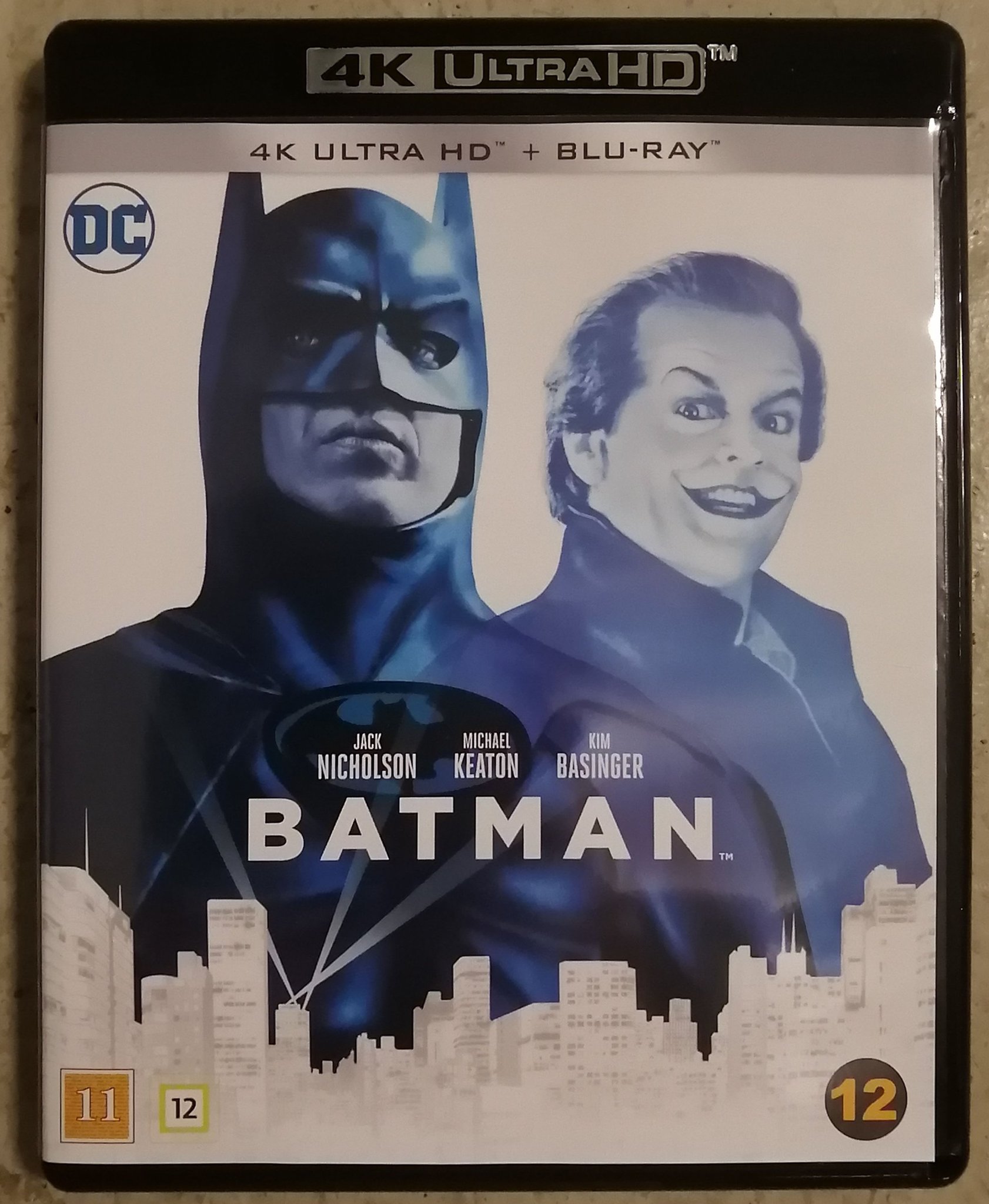 Tim Burton // "Batman" // 4K Ultra HD + Blu-ray | Köp på Tradera ...