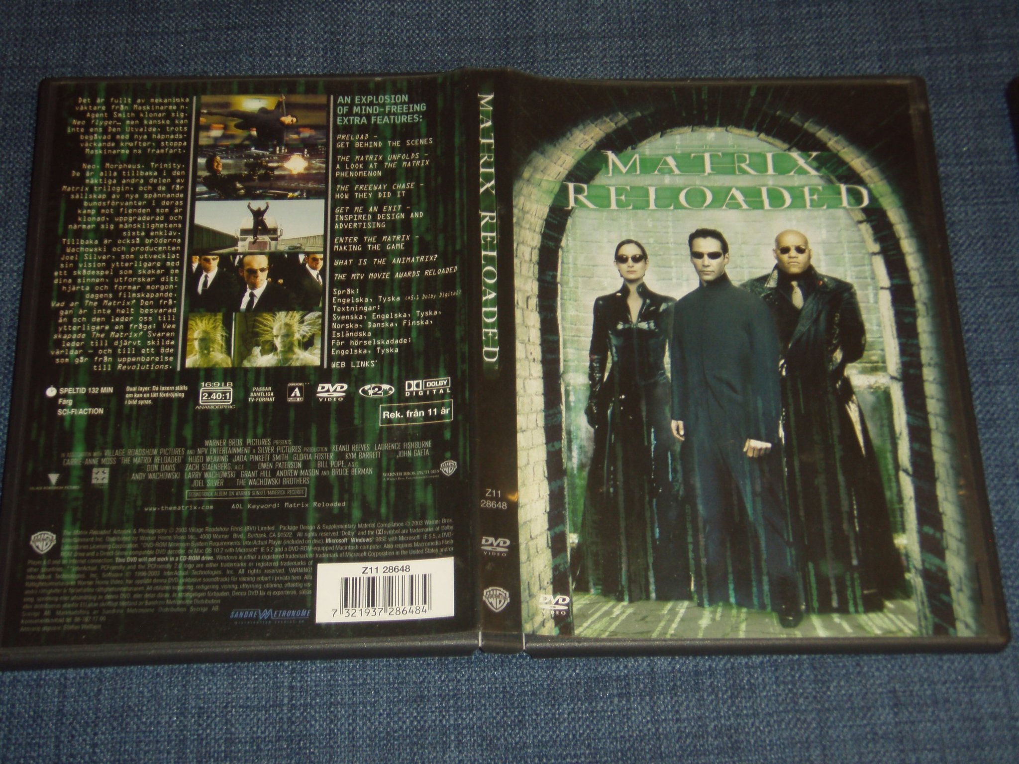 Matrix: Reloaded 2 st DVD | Köp på Tradera (711520070)