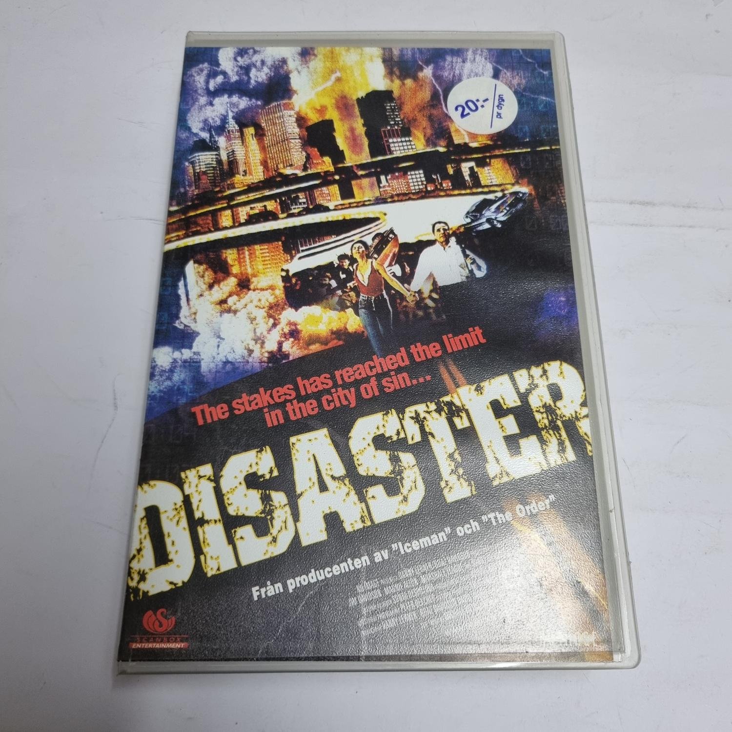 Disaster VHS film hyr | Köp från Askers_grums på Tradera (651248437)