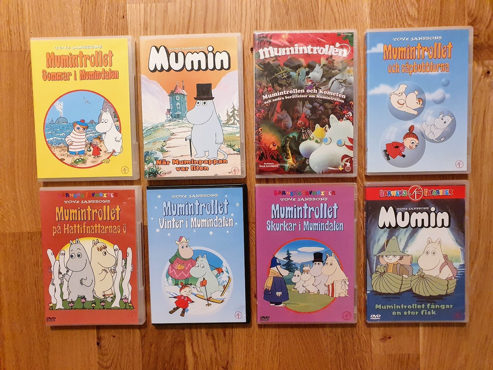 Mumin - 8 st filmer (DVD) (451428999) ᐈ Köp på Tradera