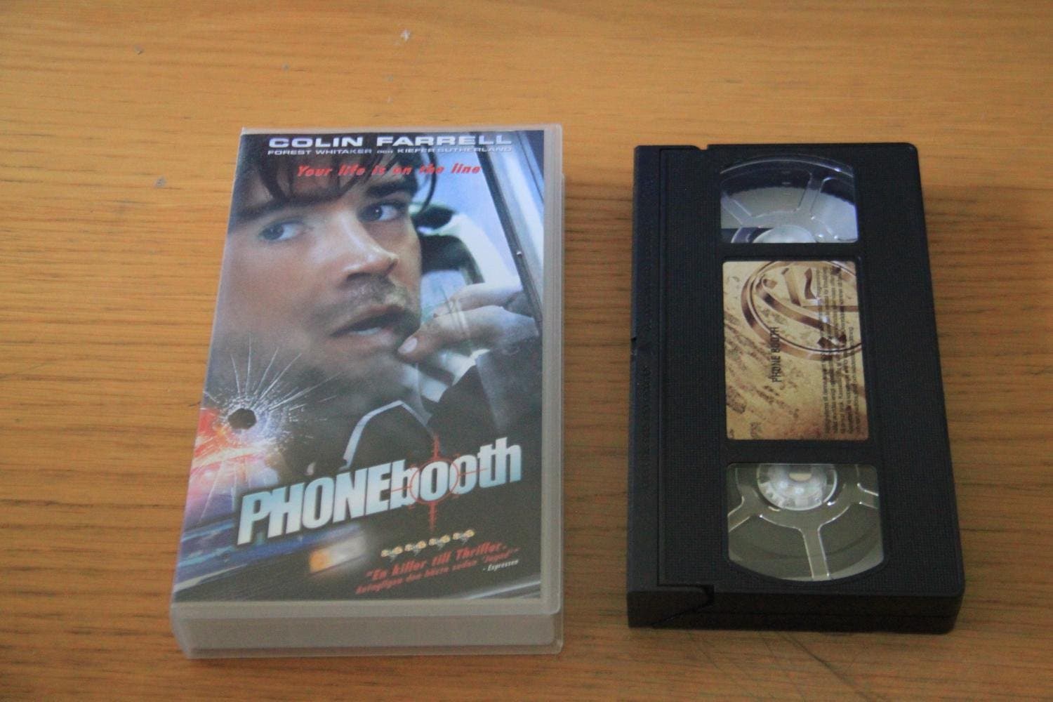 Se produkter som liknar Phonebooth - VHS-film på Tradera (691349837)