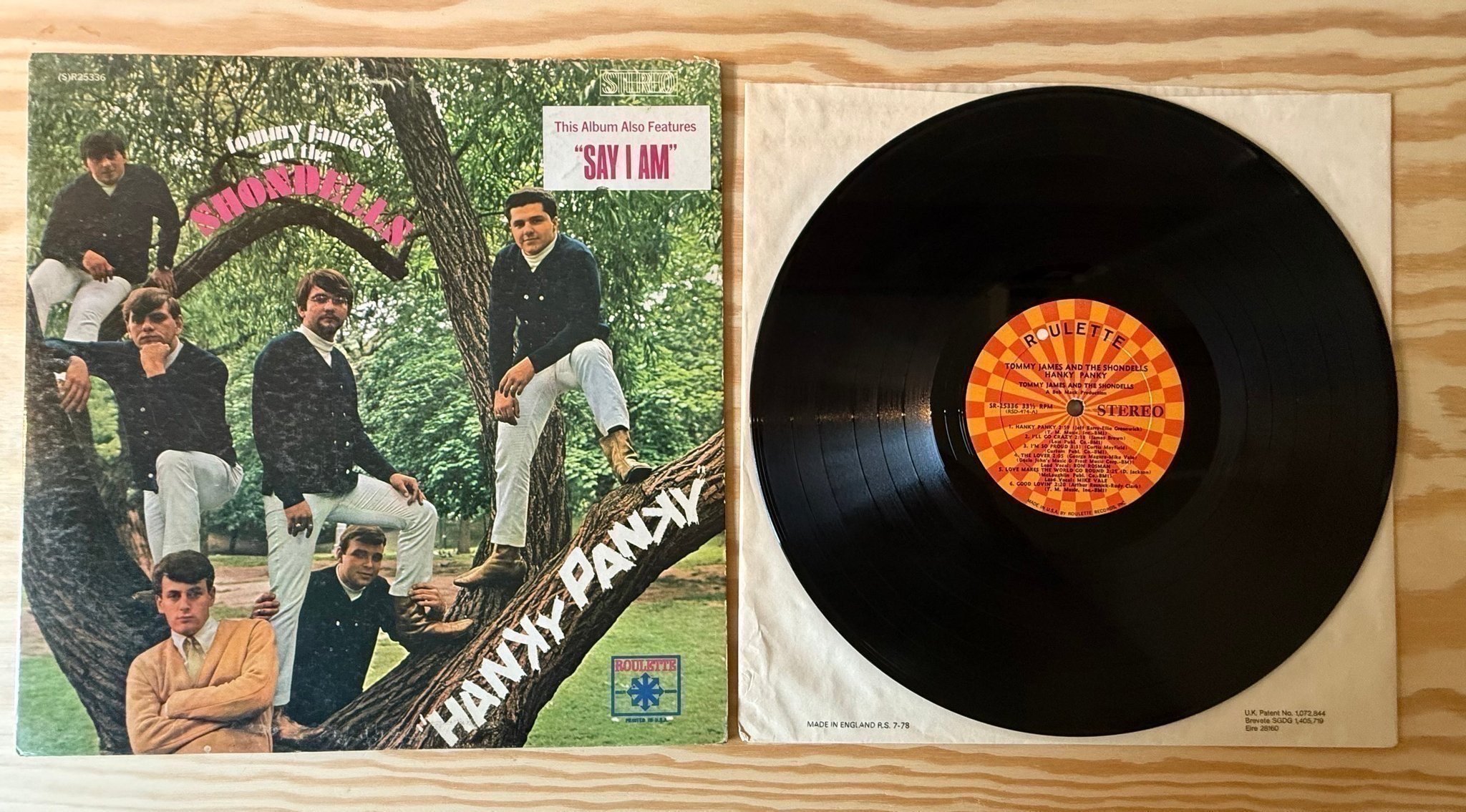 TOMMY JAMES & THE SHONDELLS : HANKY PANKY - VIN.. | Köp på Tradera ...