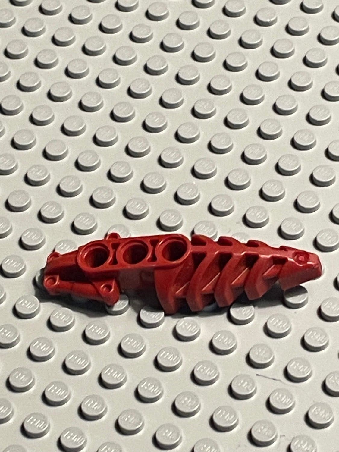 Dark Red Bionicle Foot Visorak with 3 Pin Holes.. | Köp på Tradera ...