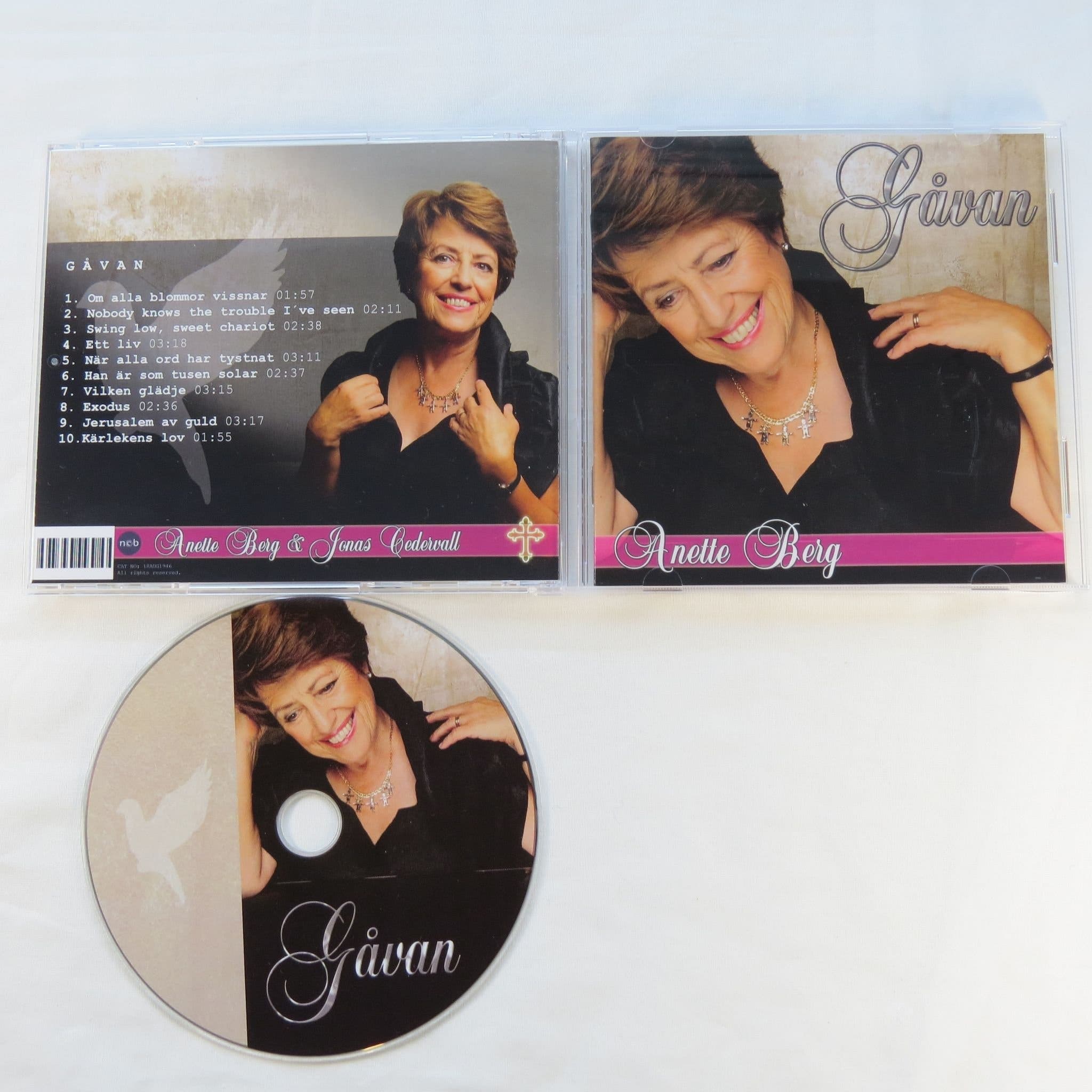Anette Berg & Jonas Cedervall - Gåvan - CD | Köp på Tradera (694360257)