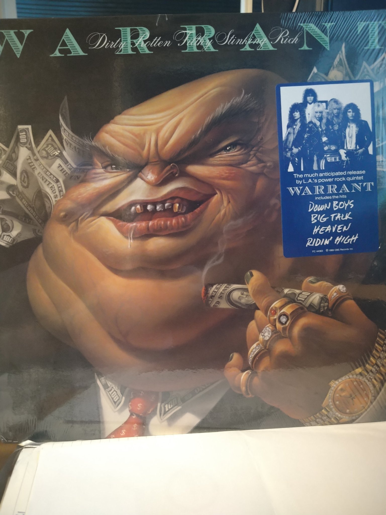 Warrant -Dirty Rotten Filthy Stinking Rich - Vi.. | Köp på Tradera ...