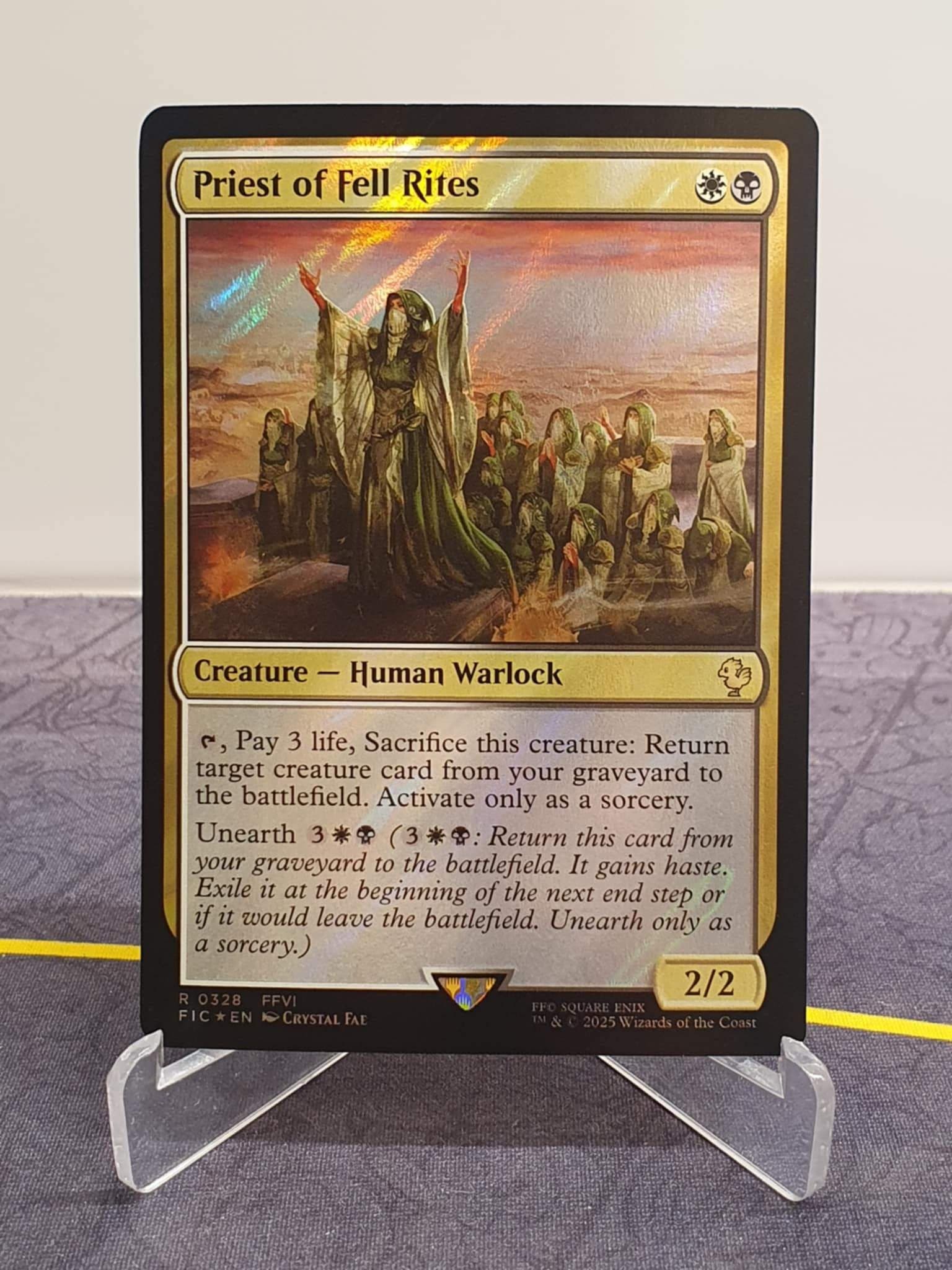 PRIEST OF FELL RITES 328 - Surge Foil - Magic: .. | Köp på Tradera ...