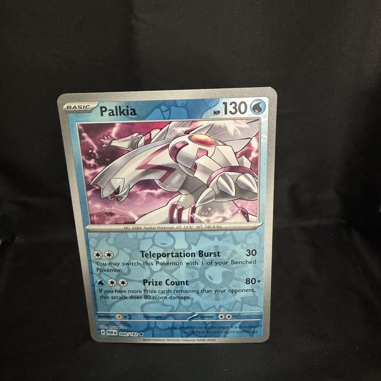 Pokémon Palkia 040/182 Reverse Holo Paradox Rift | Köp på Tradera ...