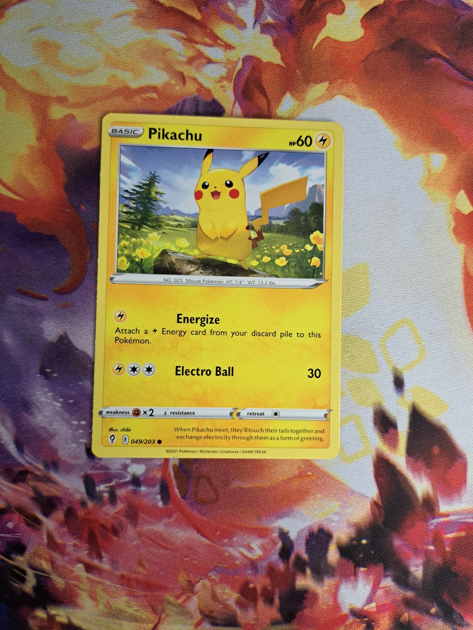 Pikachu Common 049/203 Evolving Skies Pokemon T.. | Köp på Tradera ...