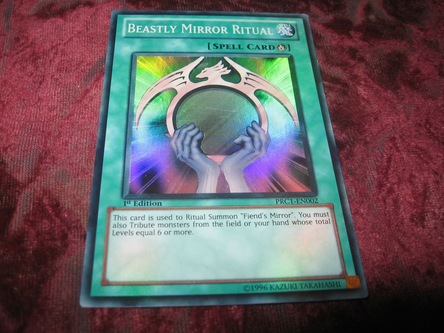 YU-GI-OOH BEASTLY MIRROR RITUAL F.. | Köp från ghost 64 på Tradera ...