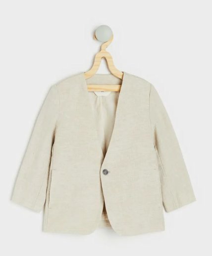 Ljusbeige linnekavaj - 110 - H&M Kids Exclusive | Köp på Tradera (699646103)