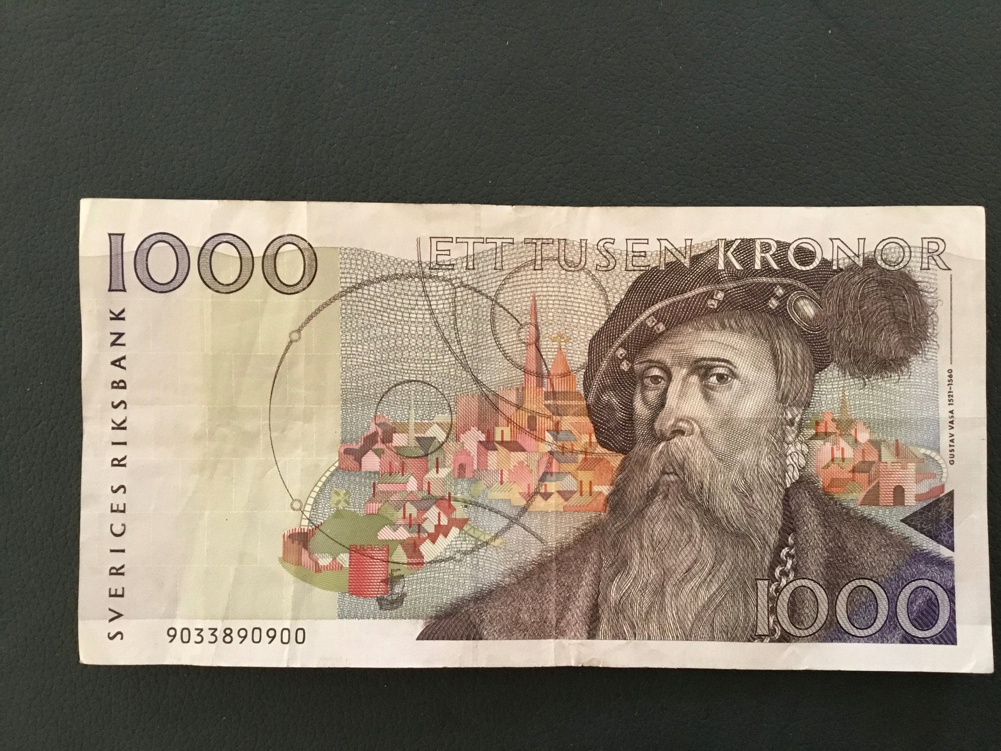 Svensk Sedel 1000 kronor 1000 kr | Köp på Tradera (564982048)