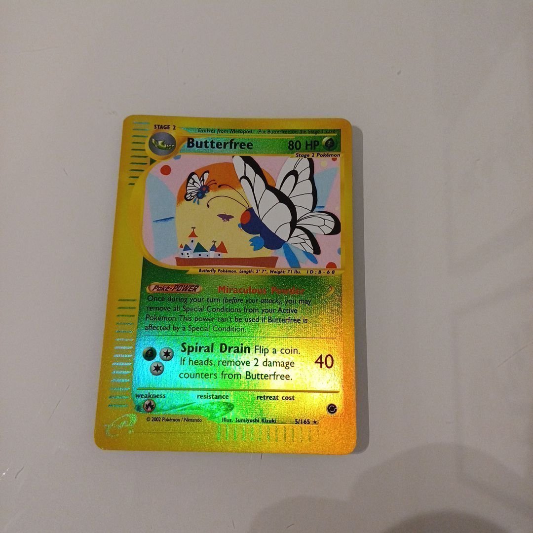 Butterfree - Pokémonkort från Expedition Base Set | Köp på Tradera ...