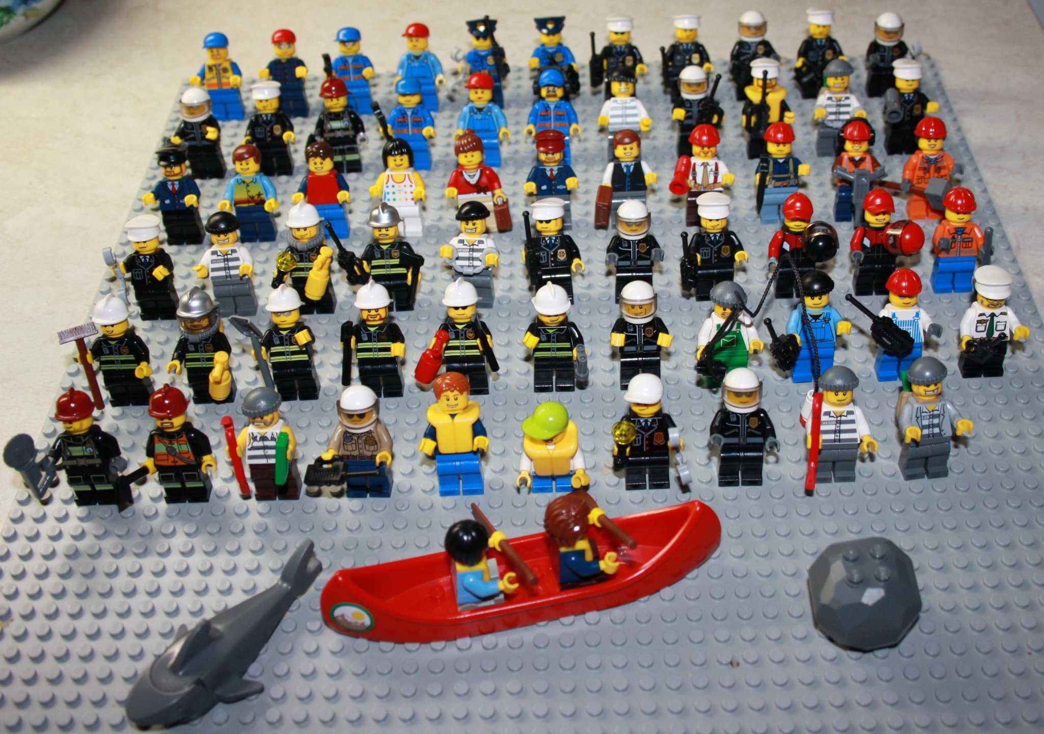 67 ST LEGOGUBBAR TILL CITY / LEGO / GUBBAR / FI.. (422327745) ᐈ Köp på ...