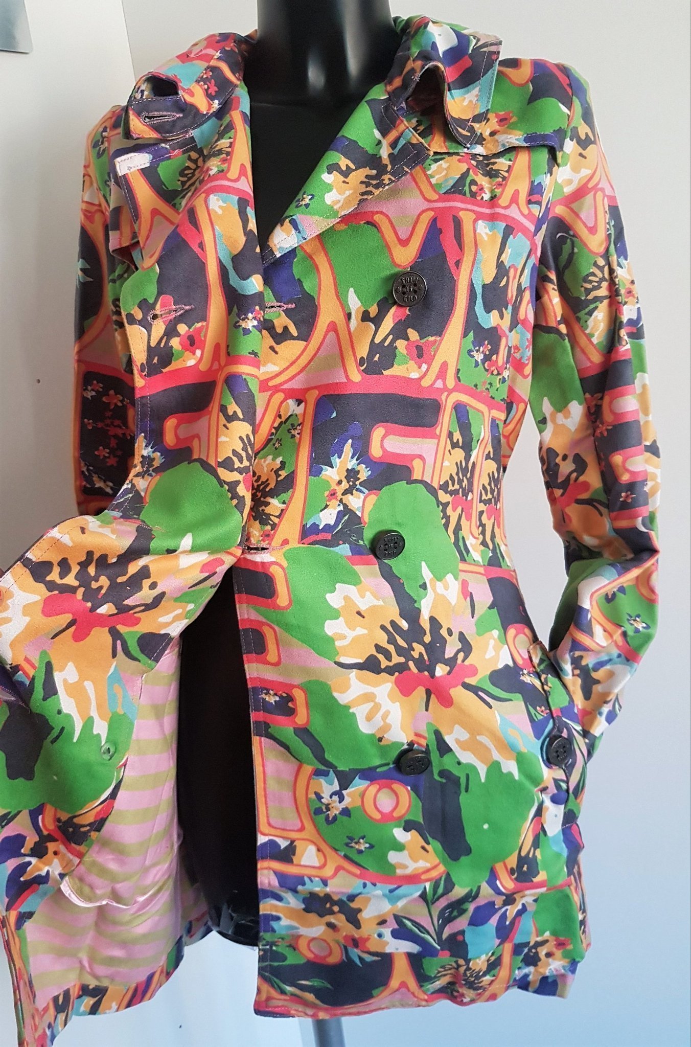 New Custo Barcelona multicolor jacket. Size 14 .. | Köp på Tradera ...