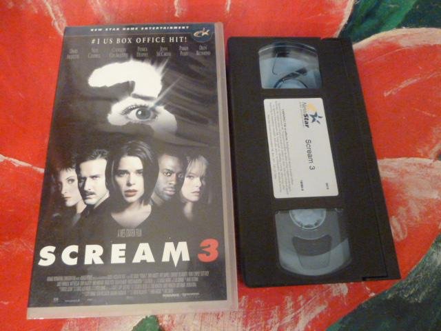 SCREAM 3, VHS, FILM, THRILLER | Köp från keepeer14488 på Tradera ...