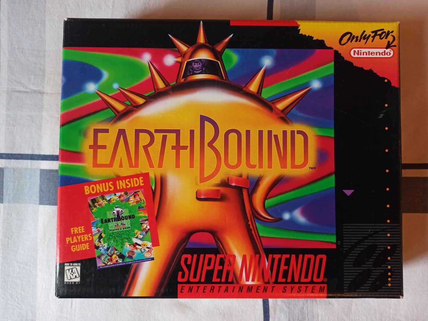 SNES EarthBound CIB TOPPSKICK NT.. | Köp från Spelerill på Tradera ...