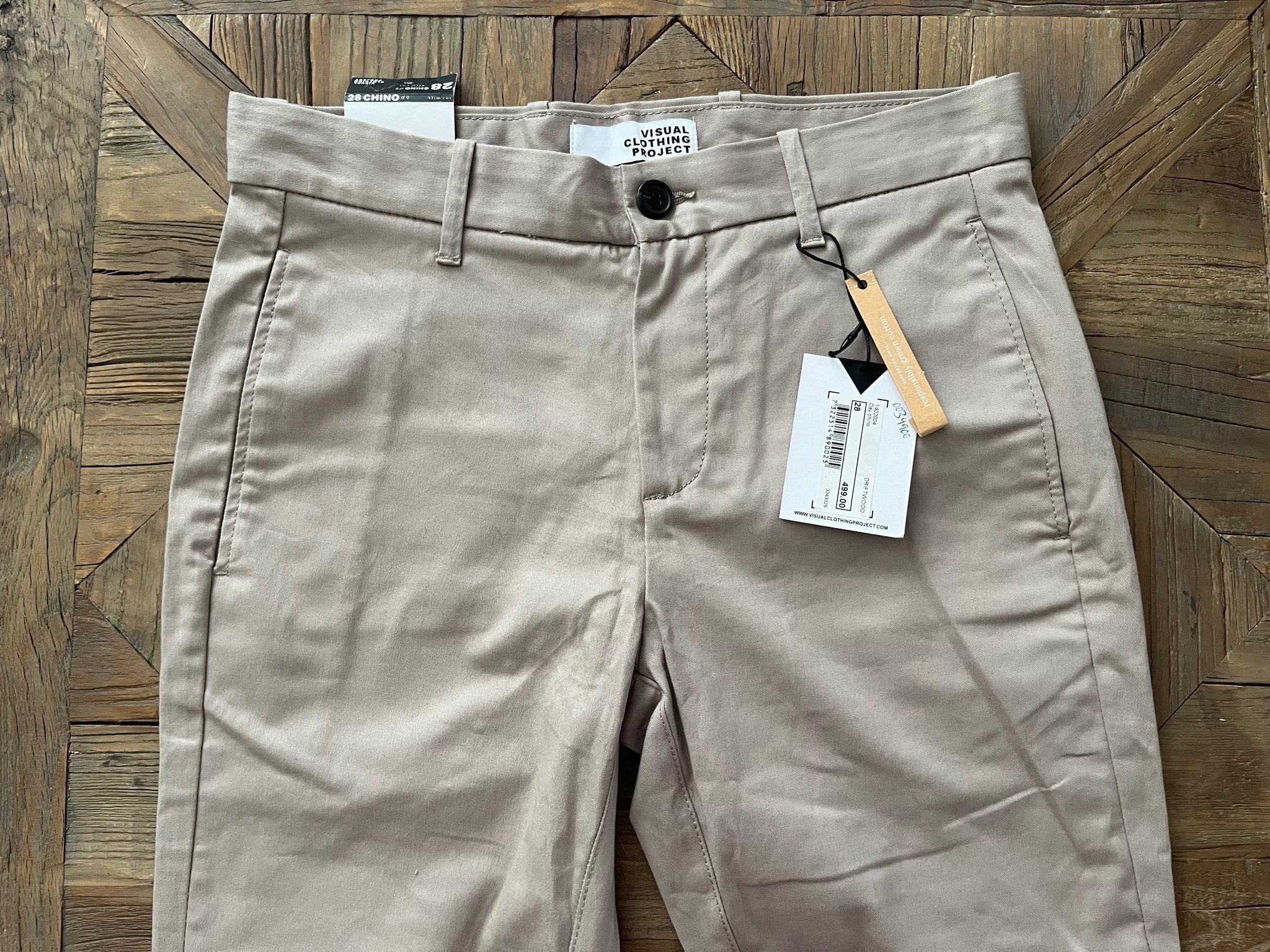 Visual Clothing Project beiga chinos, storlek 2.. | Köp på Tradera ...