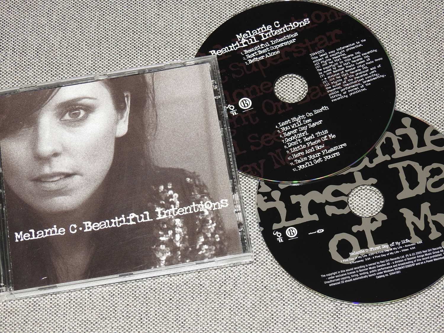 Melanie C - Beautiful Intentions CD + Enhanced .. | Köp på Tradera ...