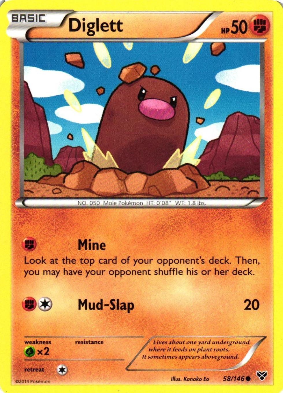 Diglett Common 58/146 XY Base S.. | Köp från RaCardShop på Tradera (624158555)