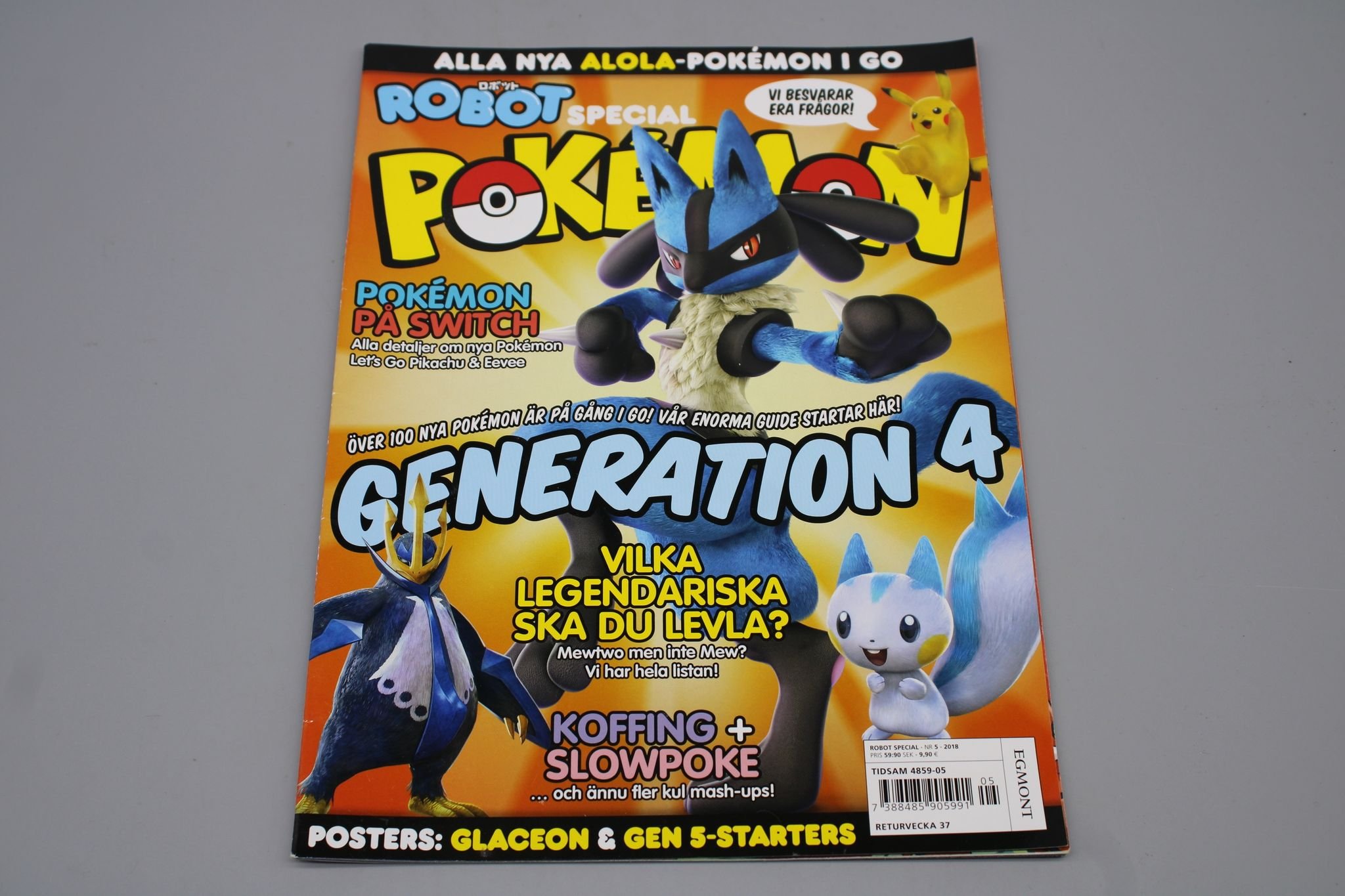 Robot special : Pokémon Nr 5.. | Köp från RetroUniverse på Tradera ...