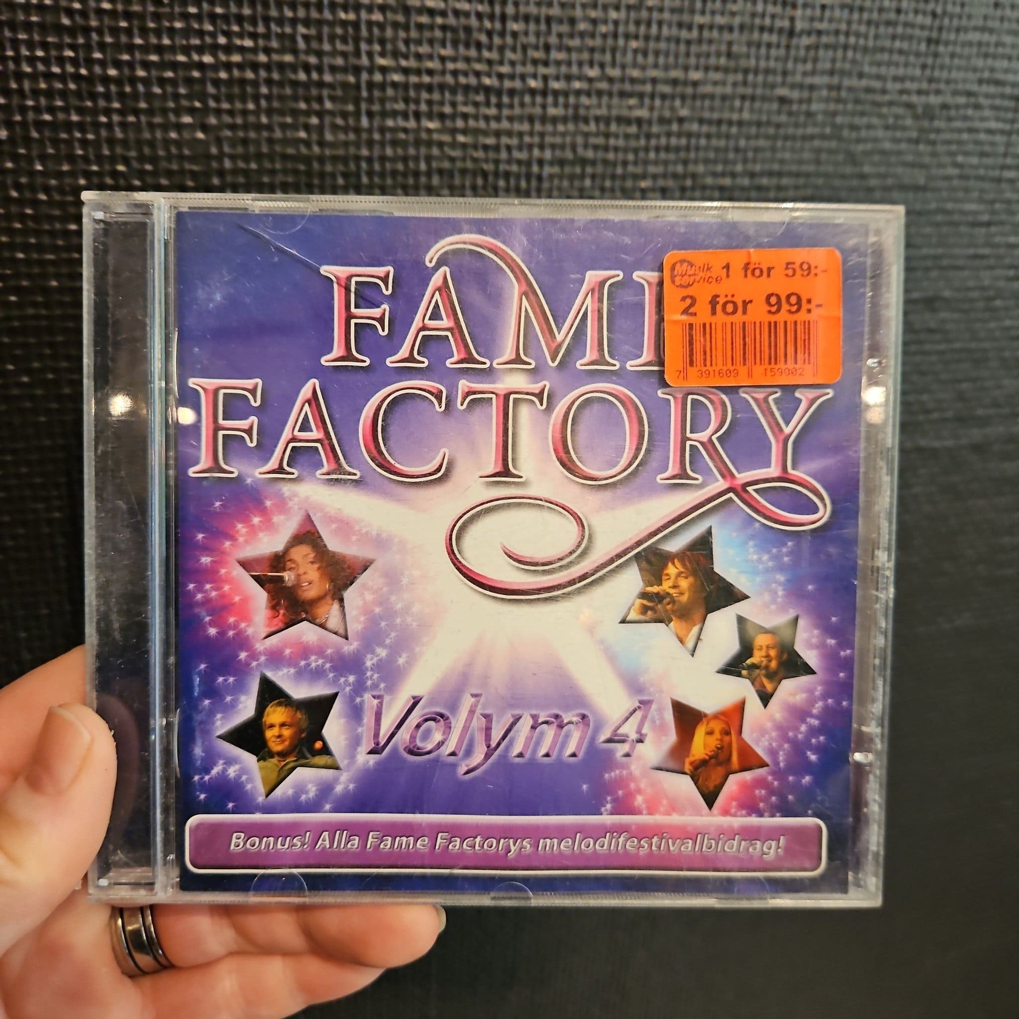 Fame Factory Volym 4 CD | Köp på Tradera (698343025)