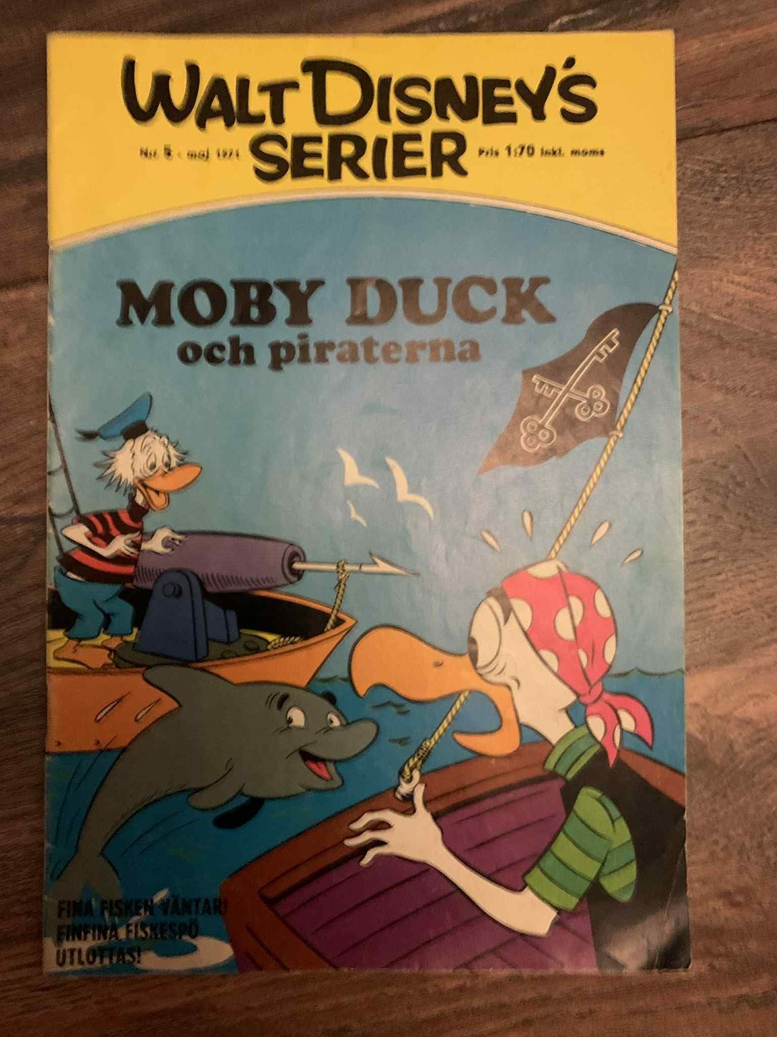 Walt Disney's Serier: Moby Duck och piraterna, .. | Köp på Tradera ...