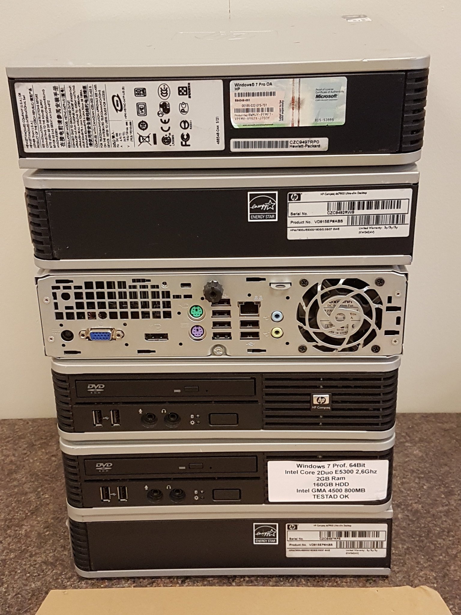 HP COMPAQ DC 7900 ULTRA SLIM DESKTOP PC CORE 2D.. (400656811) ᐈ Köp på ...