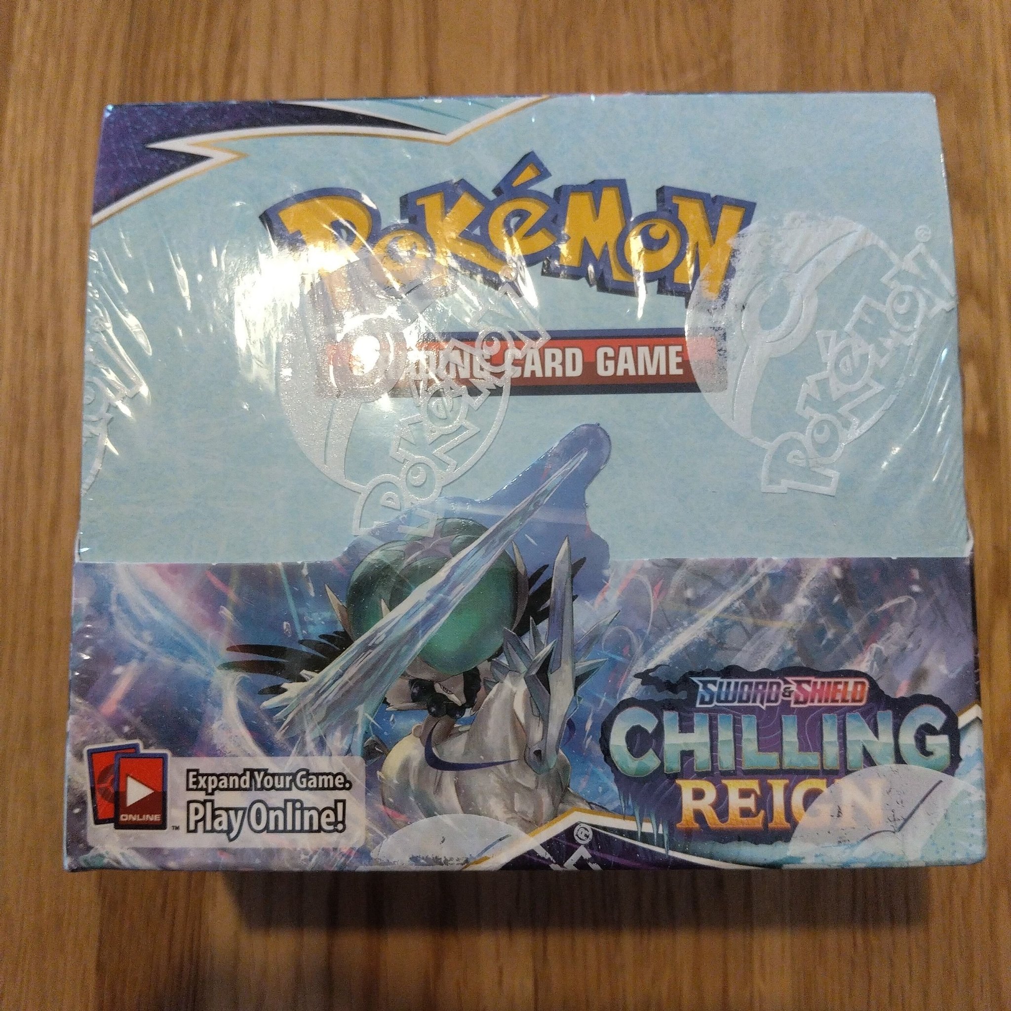 Pokémon Sword & Shield Chilling Reign Booster Box | Köp på Tradera ...