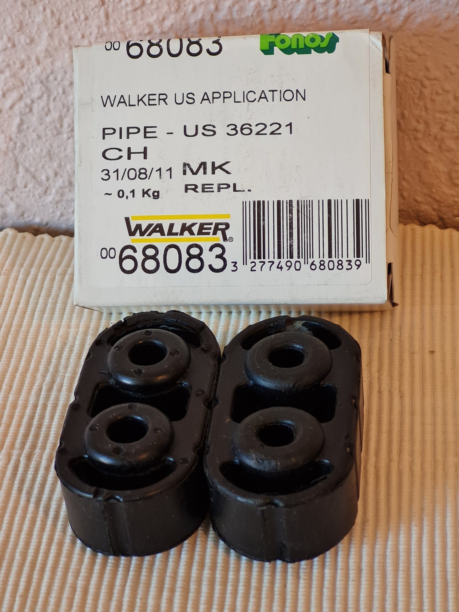 HELT NYA WALKER PIPE US 36221 AVGASSYSTEM HÄNGI.. | Köp på Tradera ...