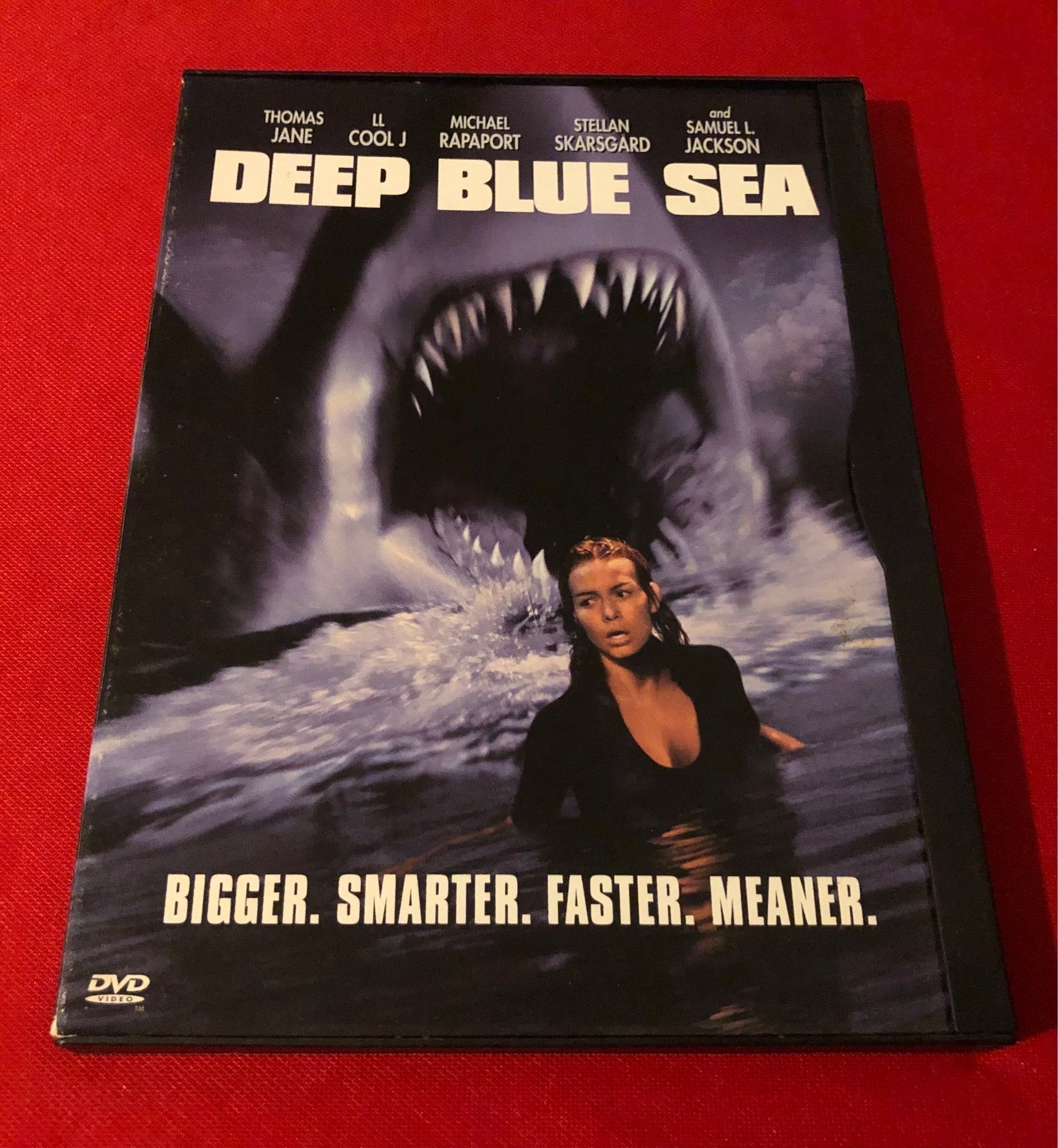 Deep Blue Sea (1999) Warner Snapcase / Samuel L.. | Köp på Tradera ...