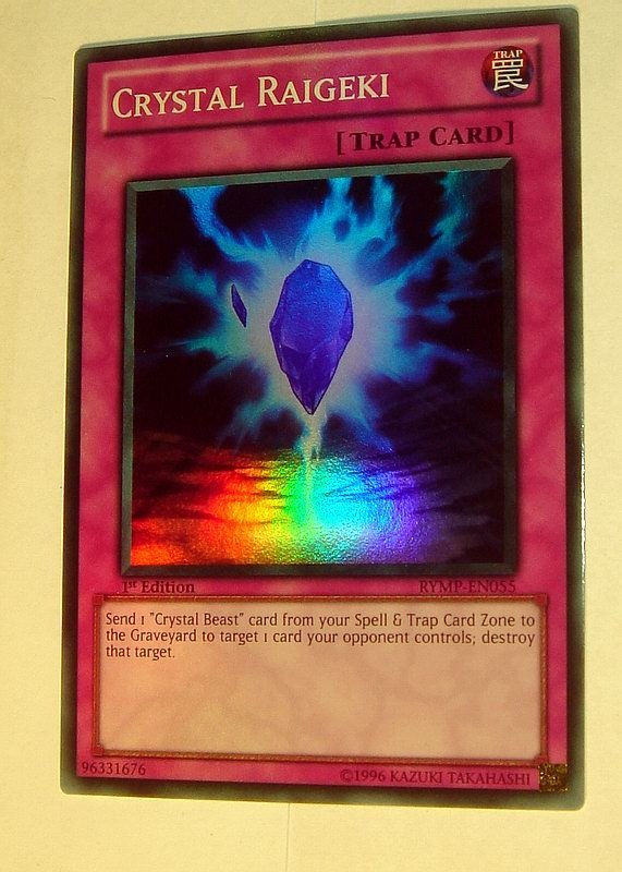 Crystal Raigeki NYTT YU-GI-OH RYMP.. | Köp från caprod2 på Tradera ...