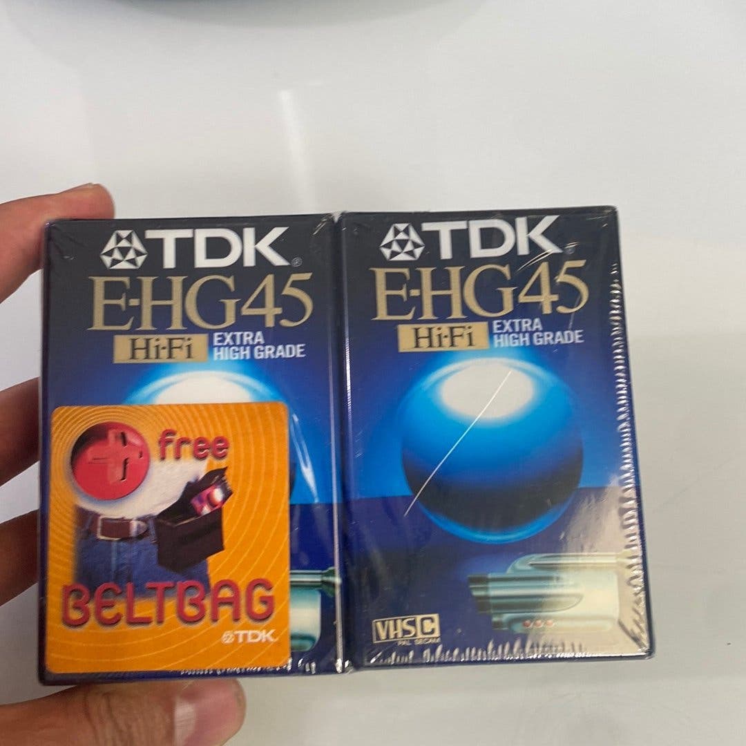 TDK E-HG45 HiFi Extra High Grade VHS-C videoband | Köp på Tradera ...
