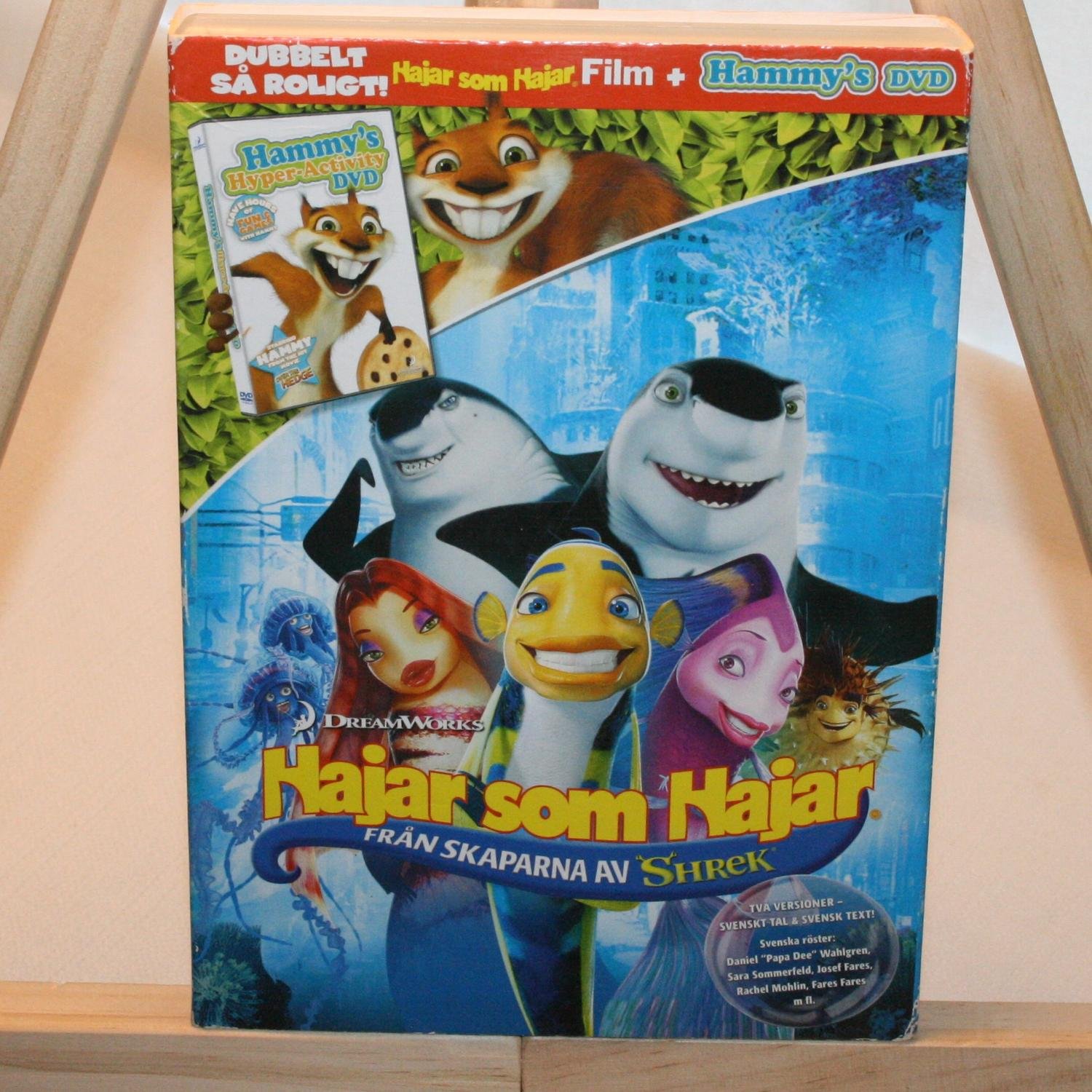 Hajar som hajar + Hammy's hyper activity DVD | Köp på Tradera (599101854)