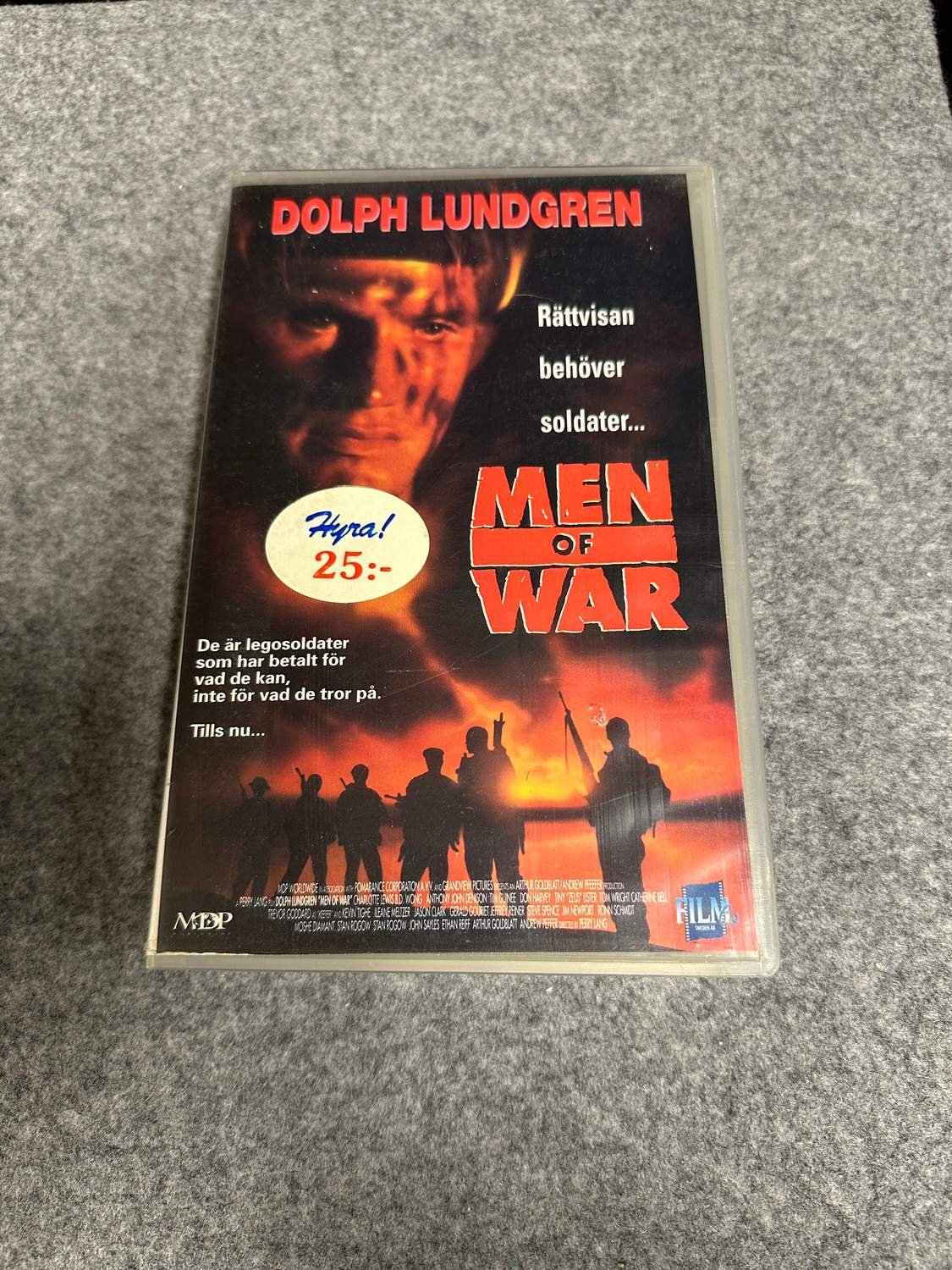 Men of War - HYR VHS - Dolph Lu.. | Köp från LindesFynd på Tradera ...