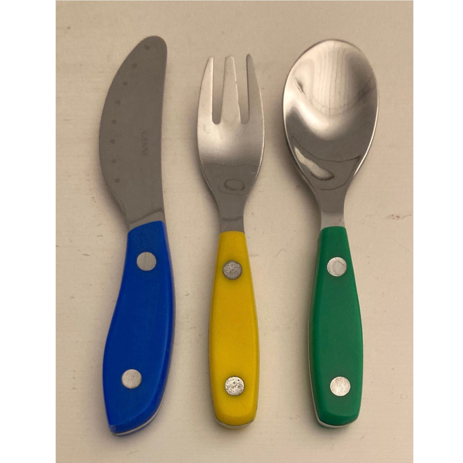 Retro GENSE barnbestick set. Kniv, Gaffel, Sked.. | Köp på Tradera ...
