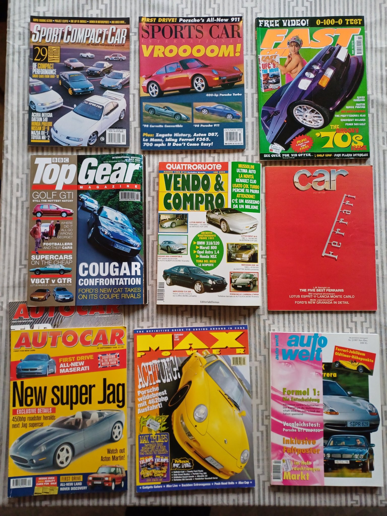Biltidningar om exklusiva sportbilar m.m. från .. | Köp på Tradera ...