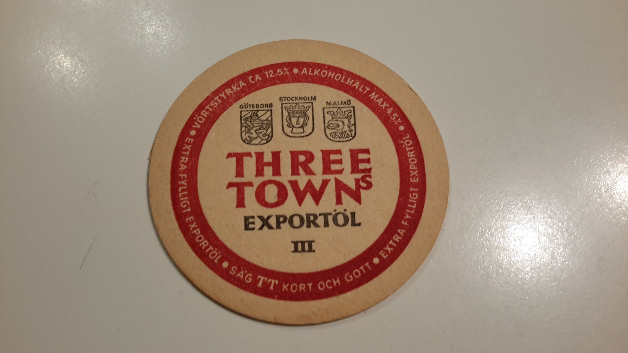 PRIPPS ÖLUNDERLÄGG TREE TOWNS PÅ ENA SIDAN PRIP.. | Köp på Tradera ...