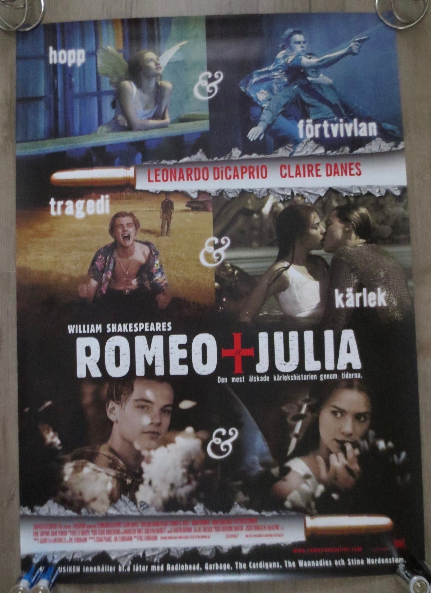 ROMEO OCH JULIA Leonardo di Caprio ÅR 1996 70X1.. | Köp på Tradera ...